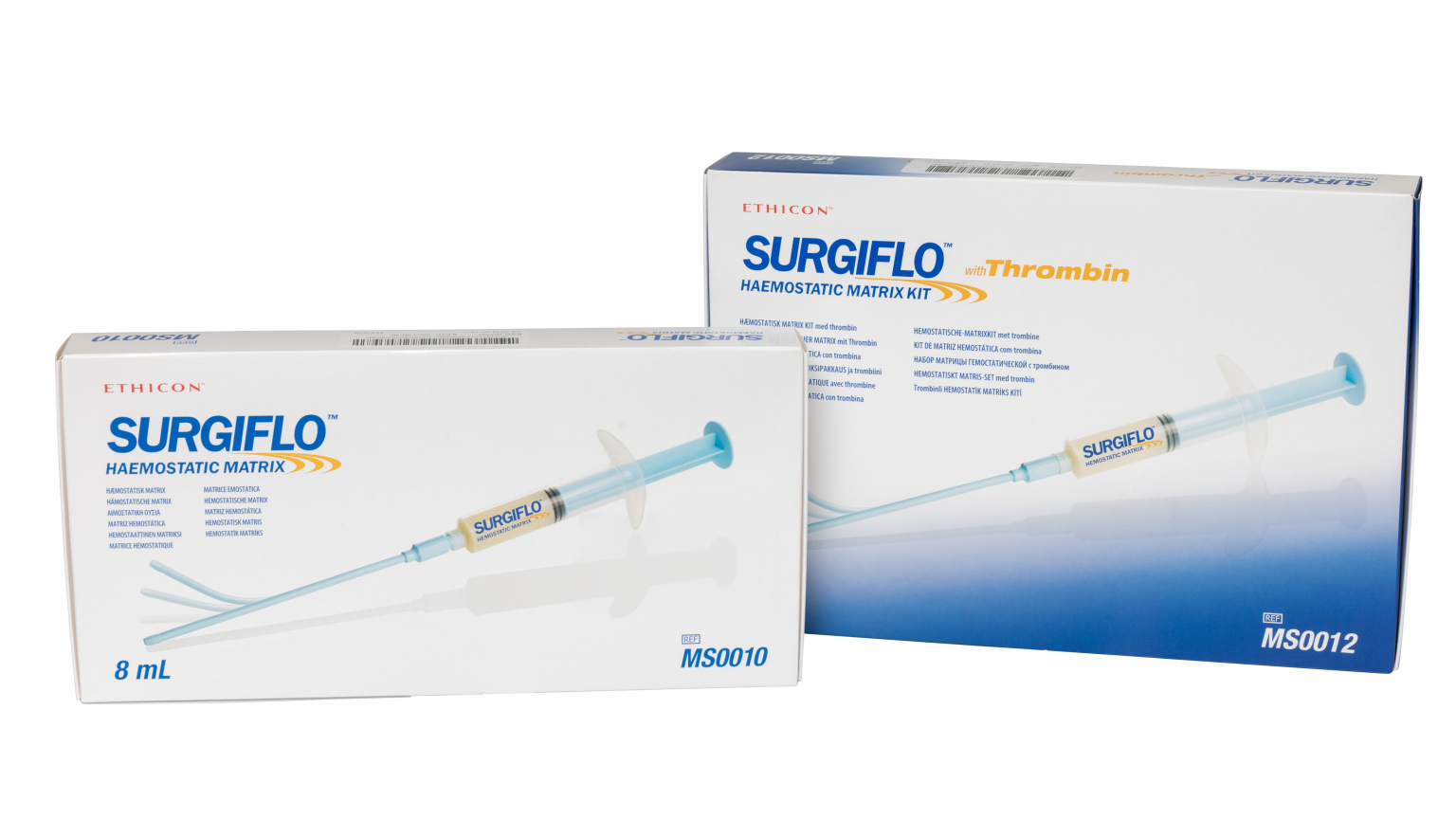 SURGIFLO™ Haemostatic Matrix and SURGIFLO™ Haemostatic Matrix Kit with ...